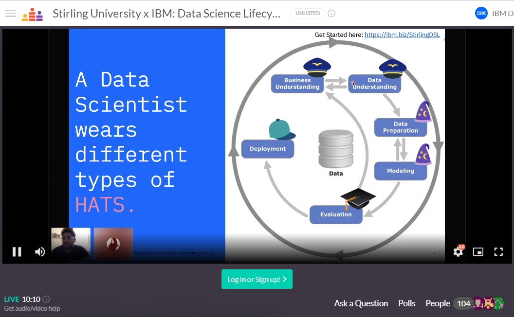Data Science Lifecycle Workshop by IBM – UNIVERSITY OF STIRLING UAE