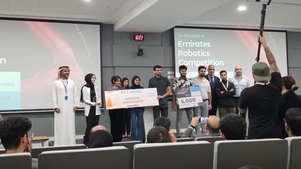 Emirates Robot Contest – UNIVERSITY OF STIRLING UAE